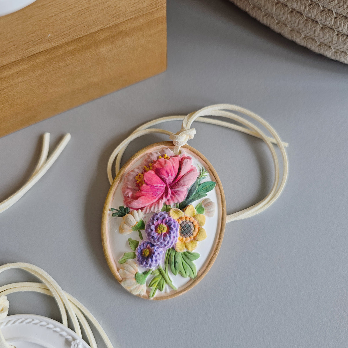 Corporate Art Jam - Floral Aroma Tablet - Make Your Own