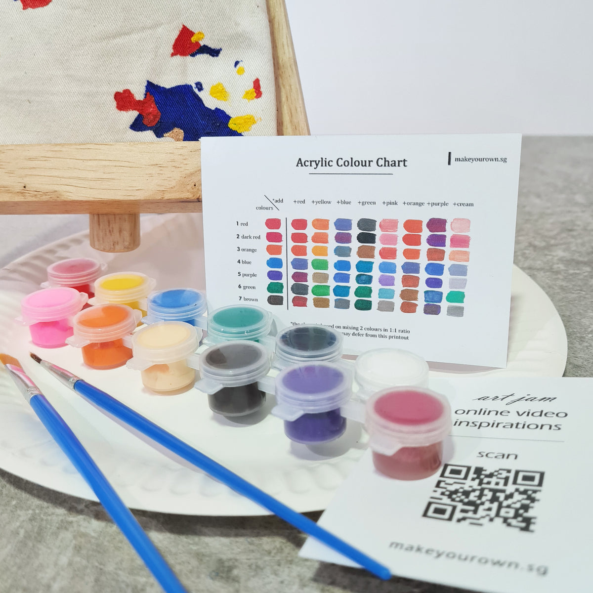 Art Jam - Pouch DIY kit - Make Your Own