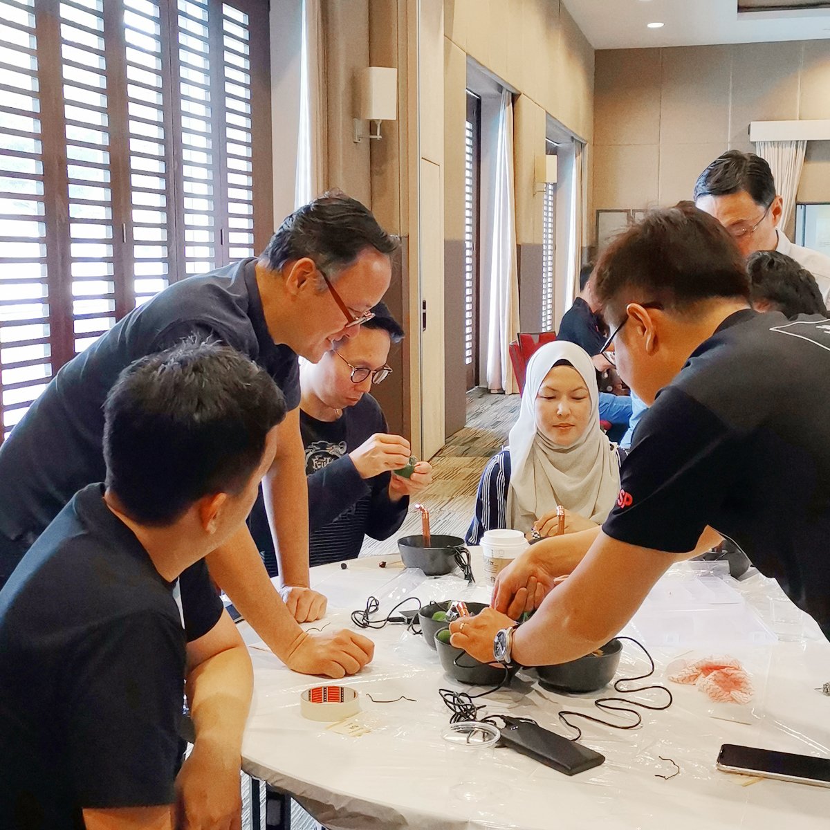 Corporate Dreamscape Fountain Wiregraphy® Workshop - Make Your Own