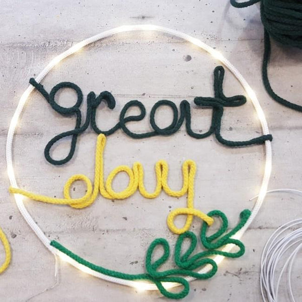 Corporate String Light Wiregraphy Workshop - Make Your Own